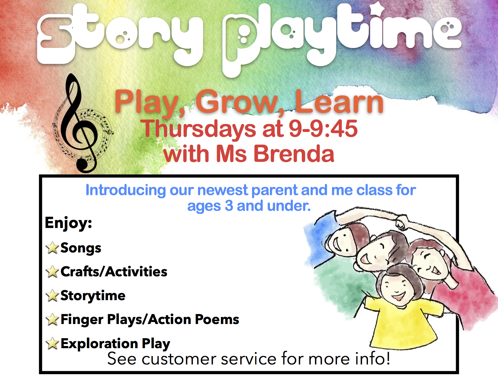 story playtime tv slide - Black Diamond Kids Center